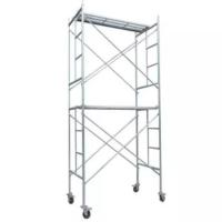 China Pre-galvanized Walk Thru Frame Scaffold with Gravity Lock for High Rise Projects for sale