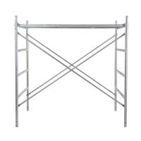China Strength H Type Ladder Frame Scaffold System Easy To Assemble And Disassemble for sale