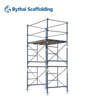 China Strength H Type Ladder Frame Scaffold System Easy To Assemble And Disassemble for sale