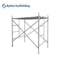 China Easy Assemble EN12810 Walk Through Frame Scaffolding Various Sizes to South America for sale