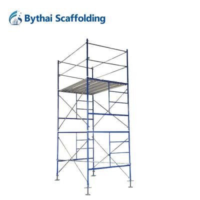 China Strength H Type Ladder Frame Scaffold System Easy To Assemble And Disassemble for sale