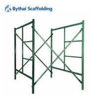 China Convenient Snap-On Lock OEM Steel H Frame Scaffolding With High Flexibility Screw Jack Component for sale
