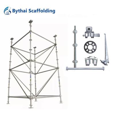 China Q235 Hot-dip Galvanized Safety Ringlock Scaffold Quick Locking Assembly Type for sale