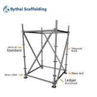 China Construction Materials Scaffold EN12811 Ringlock Set Vertical Standard Horizonal Ledger for sale