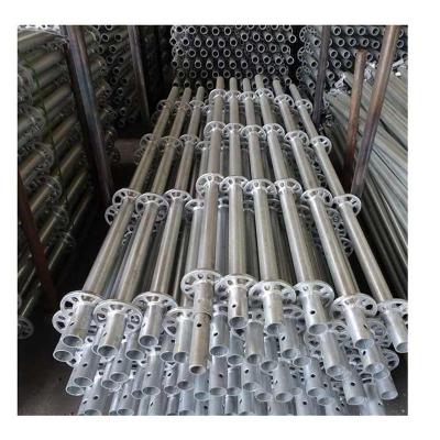 China HDG Q355 Allround Modular Pole Rosette Scaffolding System Components Ring Lock for sale