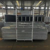 China Strength Ring Lock Set Parts Vertical Pole Rosette Scaffolding Modular Scaffold System Factory for sale