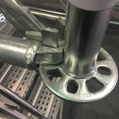 China Painted Q355 48.3mm 2m EN12811 Certified Scaffold Tower Ringlock System with OEM Service for sale