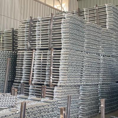 China Galvanized Q235 1.5m EN12811 Pin Lock Scaffold with Quick Assembly Max Height 30m for sale