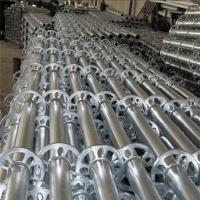 China HDG Q355 48.3mm 3m EN12811 Certified Wedge Tubular Ringlock Scaffolding 8mm Ring Thickness for sale