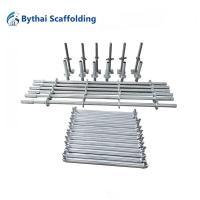 China Galvanized Q355 1.5m EN12811 Scaffolding Ringlock Standard Rosette System for sale