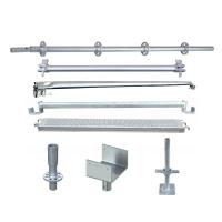 China Painted 48.3mm 1.5m Allround Layher Pole Rosette Scaffolding Tower Parts From China for sale