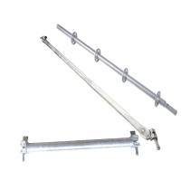 China Galvanized Q355 2m EN12811 Certified Layher Ringlock Scaffolding Manufacturer for sale