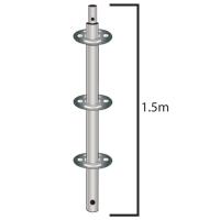 China Commercial Scaffolding HDG 48.3mm 3m Certified EN12811 China Ringlock Set for sale