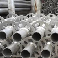 China Fabricated Galvanized Q355 0.5-3m Scaffolding Vertical Pole Ringlock Standard for sale