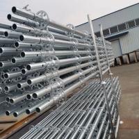 China Building Materials Rosette Ringlock System Scaffolding Vertical Standard Ledger Brace Diagonal for sale