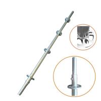 China Layher Scaffold Components HDG Q235 3m Certified Pin Lock Scaffolding System for sale
