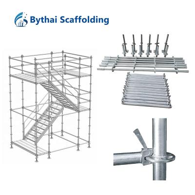 China Corrosion-Resistant Ringlock System Vertical Standard Scaffolding Accessories for Construction for sale