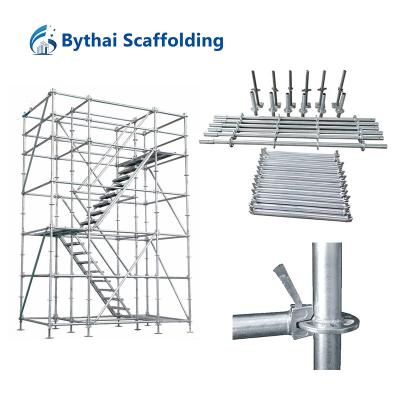 China Quick Assembly Ringlock Scaffolding Vertical Standard Allround Rosette System for sale