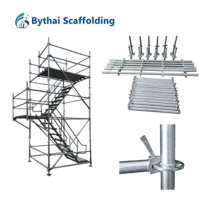 China Professional Construction Ringlock System Vertical Standard Scaffolding Accessories for sale