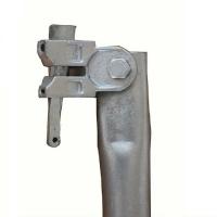 China Scaffolding System Pin Lock Accessories 1800mm OD48.3 3mm Thick Steel Horizontal Brace with End Head for sale