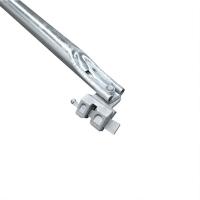 China Hot Dip Galvanized Diagonal Brace 1800x2000mm 48.3mm 2.5mm for Quick Locking Assembly for sale