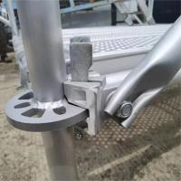China Multidirectional 3M High Wedge Lock Galvanized Steel All Round Ring System Scaffolding for sale
