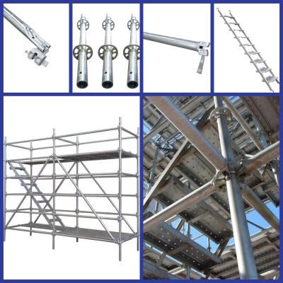 China Construction Building Materials EU Standard Pole Scaffolding Round Ringlock for sale