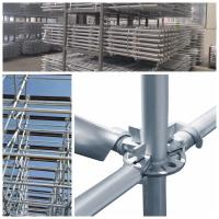 China Vertical Standard Quick Stage Scaffolding Material Access Steel Rosette Ringlock Accessories for sale