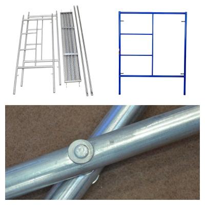 China Construction Staging Access Step Climbing Frame Scaffold Load Capacity 1000kg with Powder Coating for sale