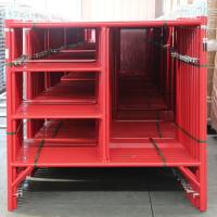 China Mobile Rolling Q235 Q355 Powder Coated Metal Arch America Frame With Biljax Style Lock for sale
