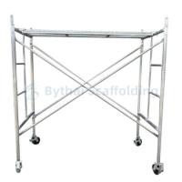 China Industrial Building Tools Hot Dip Galvanized Movable H Frame Metal Scaffolding Parts for sale