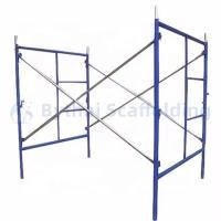 China Construction Building Materials Wholesale Galvanized Scaffolding Steel Mason Frame Set for sale
