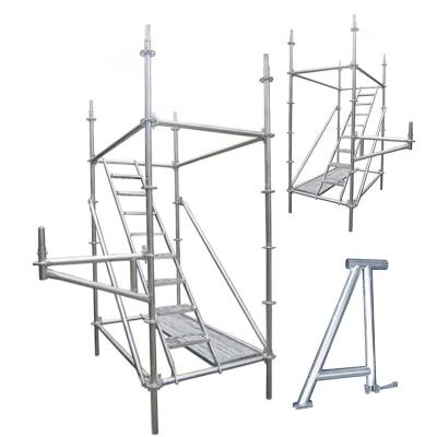 China Construction Tools Galvanized Multidirectional 6 Ring 3 M High Rosette Scaffolding System for sale