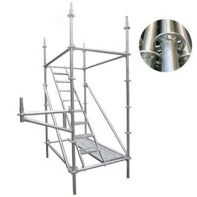 China EN12810 Certified Hot Dip Galvanized Q235 Q355 Steel Ringlock Scaffolding System for sale