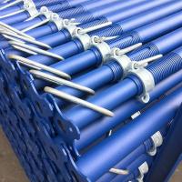 China Heavy Duty Formwork Middle East Style Adjustable Acrow Shoring Prop with Nut for sale