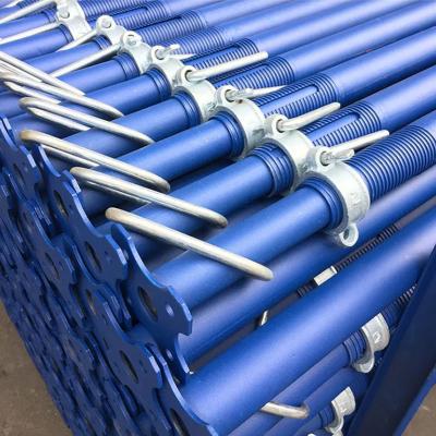 China Heavy Duty Formwork Middle East Style Adjustable Acrow Shoring Prop with Nut for sale