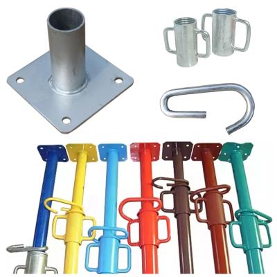 China 2026 Construction Formwork Temporary Structures Light Duty Prop Jack with Cup Nut for sale