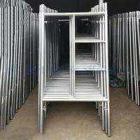 China Powder Coated Finish Steel Mason Frame Scaffolding H Frame System Lightweight for Commercial Construction for sale