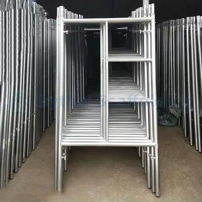 China Powder Coated Finish Steel Mason Frame Scaffolding H Frame System Lightweight for Commercial Construction for sale