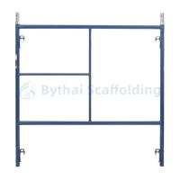 China Powder Coated Finish Steel Mason Frame Scaffolding H Frame System Lightweight for Commercial Construction for sale