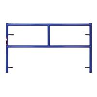 China 5' x 5' Mason Frame System Scaffolding Industrial Powder Coated Finish Orange Q235 Steel for sale