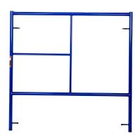 China 5' x 5' Mason Frame System Scaffolding Industrial Powder Coated Finish Orange Q235 Steel for sale