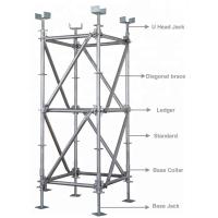 China Q355 Hot-dip Galvanized Andamios Ringlock Standard ystem Scaffolding for sale