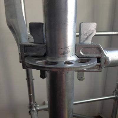 China Corrosion Resistant Q355 Steel 48mm 1m Ringlock Board Bracket Industrial Design Style 8mm Ring Thickness 1m Length for sale