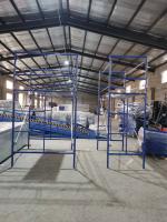 China Heavy‑Duty Galvanized Steel Frame Scaffolding, Portable Mobile Scaffold Tower System With Casters For Construction Projects for sale