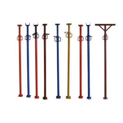 China Adjustable Construction Props, Multi‑Color Painted Heavy‑Duty Telescopic Steel Shoring Props, Bulk Supply & Short Lead Time for Concrete Formwork Construction Works for sale