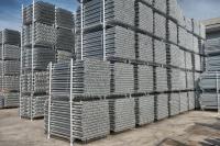 China Adjustable Steel Shoring Props, Galvanized Heavy‑Duty Telescopic Steel Props, Bulk Stock Available, for Concrete Formwork & Building Slab Shoring Construction for sale
