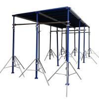 China Adjustable Telescopic Prop, Galvanized Heavy‑Duty Steel Shoring Prop, Multiple Sizes for Concrete Formwork Building Slab Support Constructio for sale