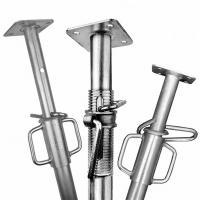 China Telescopic Steel Props, Galvanized Heavy‑Duty Adjustable Shoring Props, Various Sizes for Concrete Formwork Building Construction Support for sale