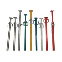 China Telescopic Steel Props, Galvanized Heavy‑Duty Adjustable Shoring Props, Various Sizes for Concrete Formwork Building Construction Support for sale